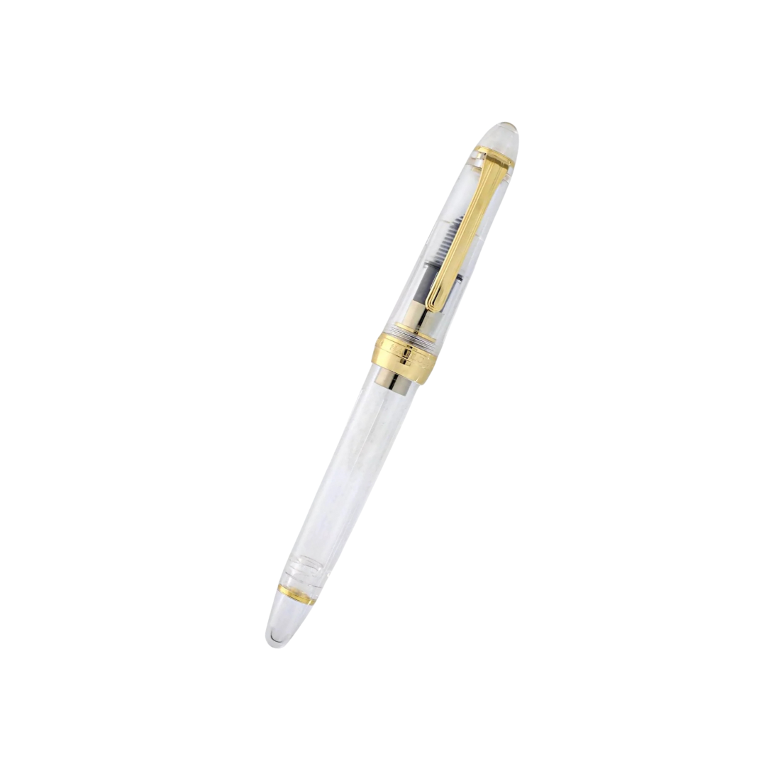 Sailor 1911S 14k Nib Fountain Pen - Transparent Demonstrator with Gold – Cityluxe