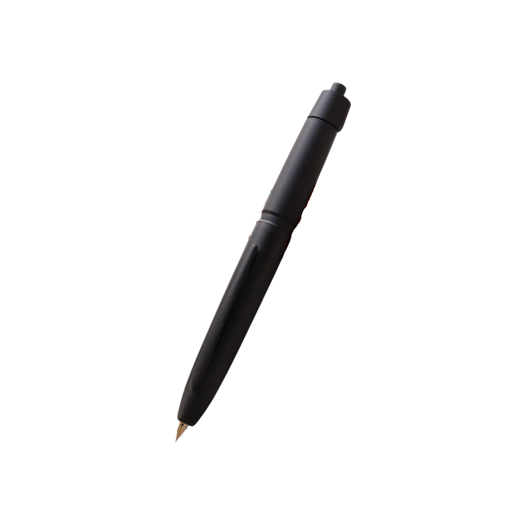 Pilot Vanishing Point Capless Luxury LS Fountain Pen - Black Matte 18K ...