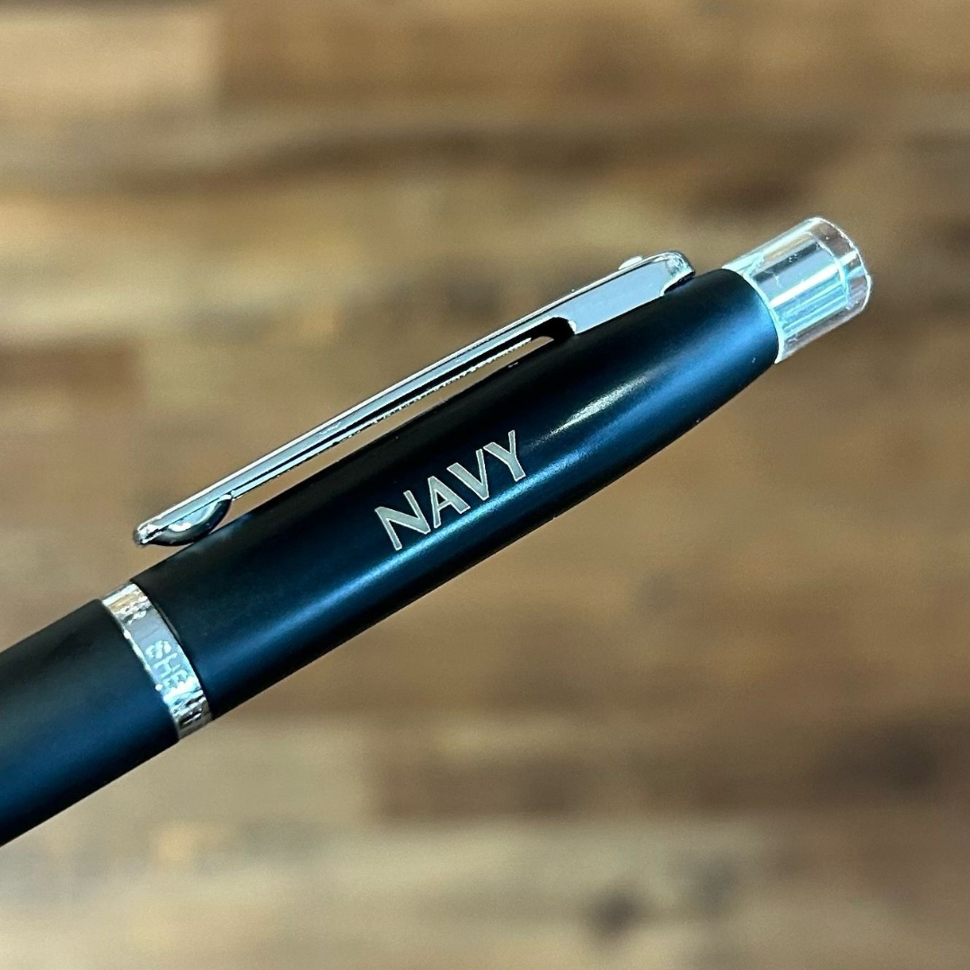 Sheaffer VFM E9405 Ballpoint Pen - Matte Black with Chrome Plated Trim ...