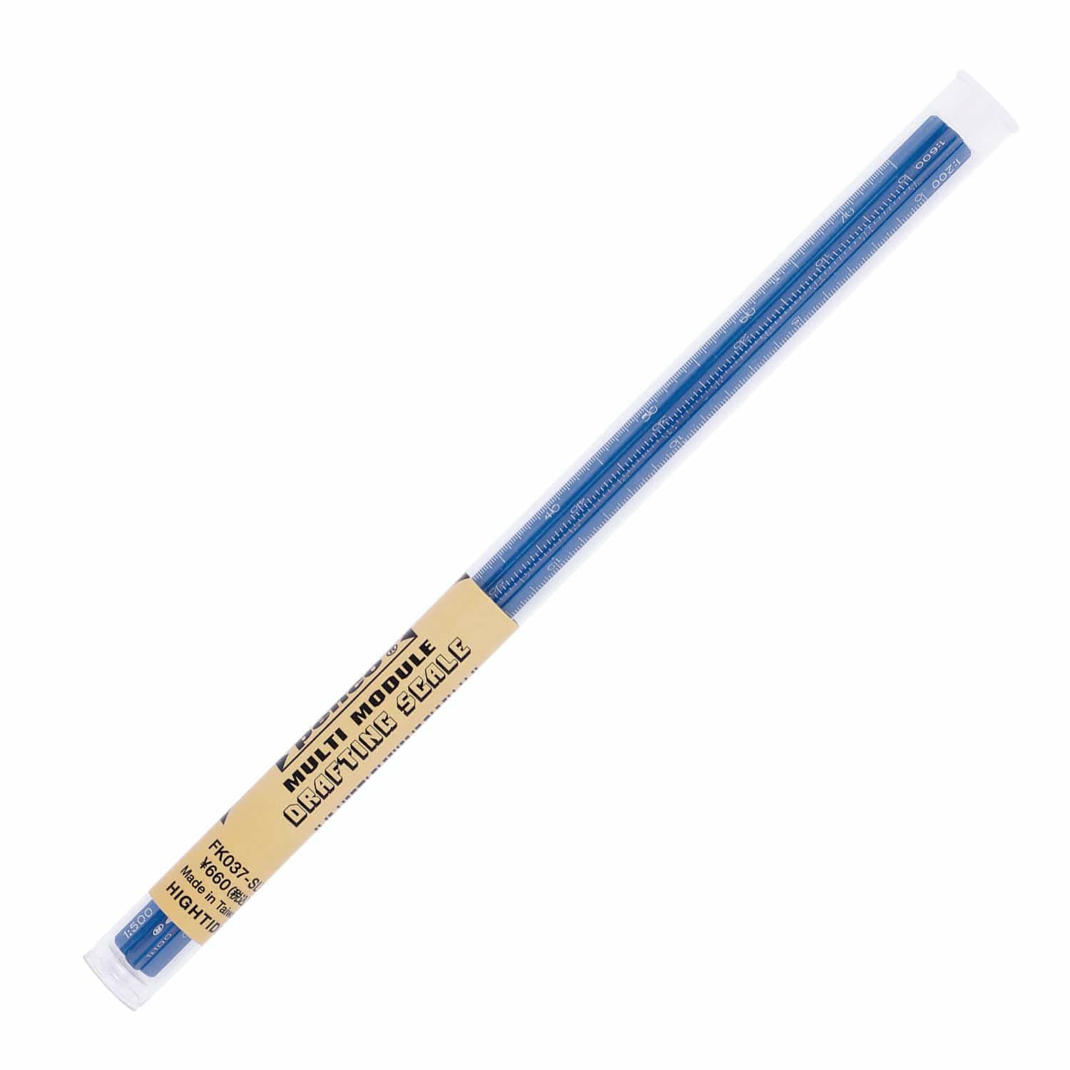 Penco Drafting Scale Ruler - Blue – Cityluxe