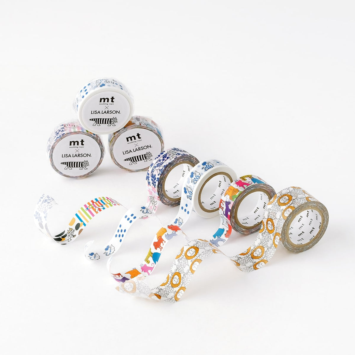 MT x Lisa Larson Washi Tape - Colorful Dog – Cityluxe
