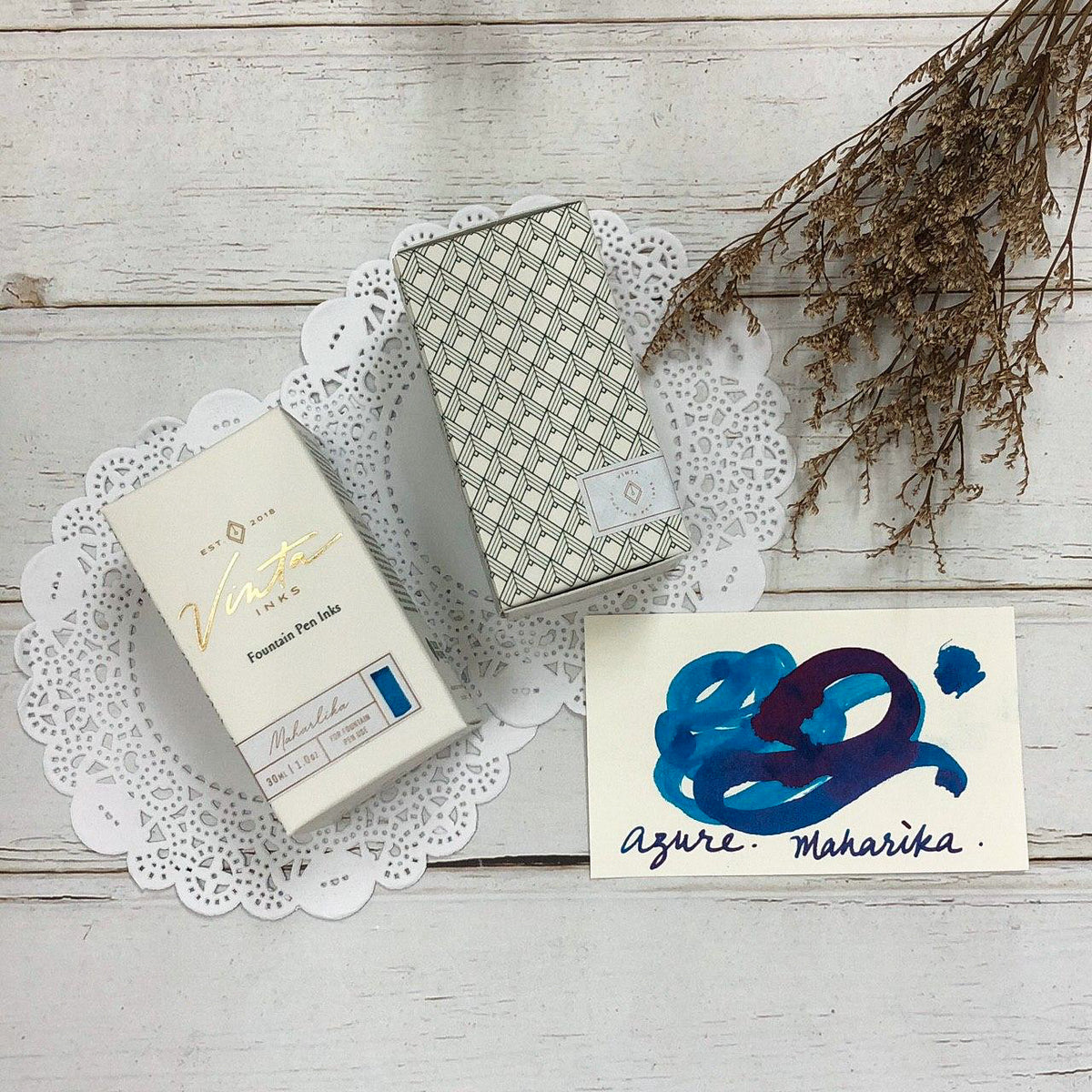 Vinta Inks 30ml 병잉크 Azure (Maharlika 7107) – Cityluxe